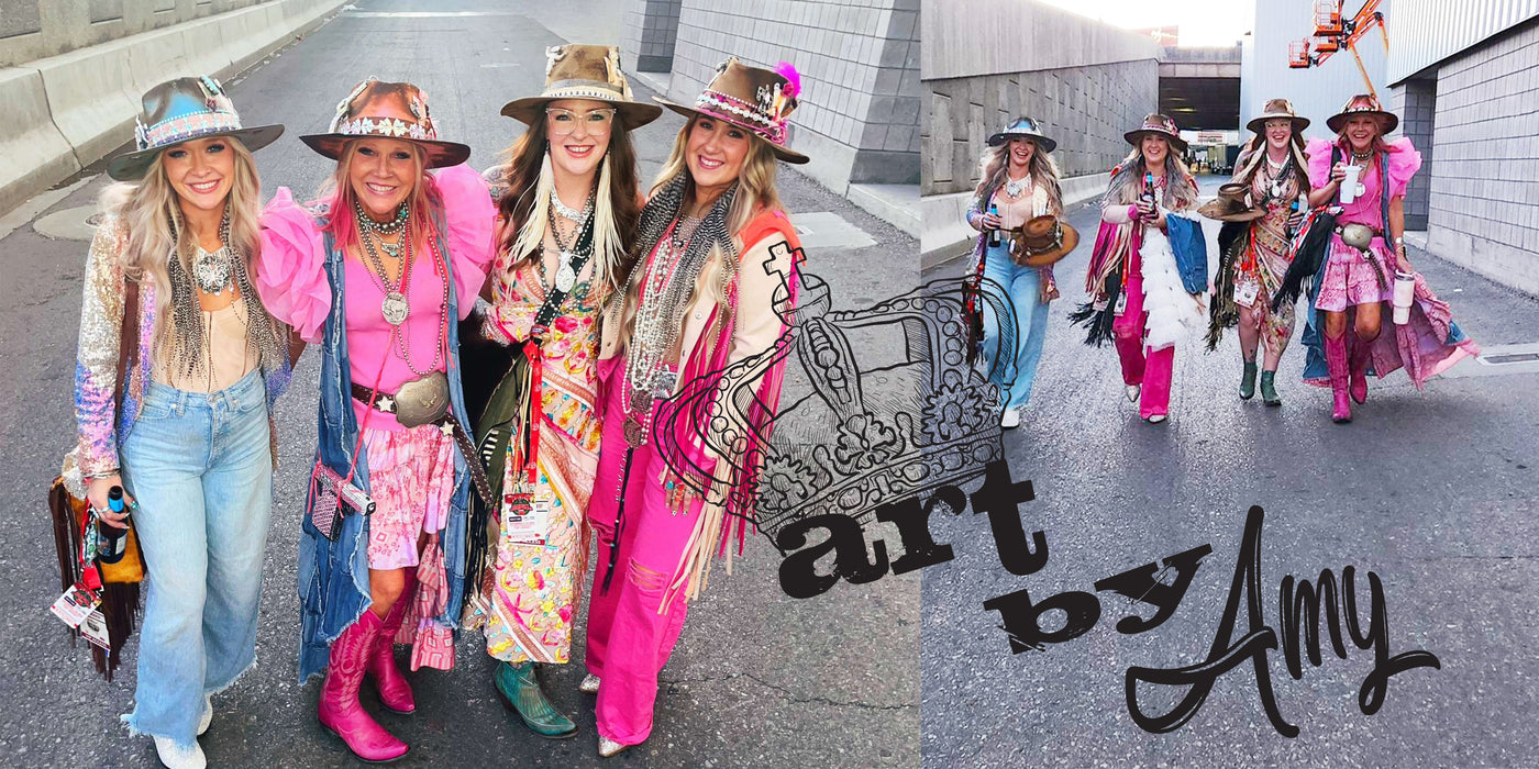 Original, one of a kind, hand-made art and vintage jewelry-ART BY AMY