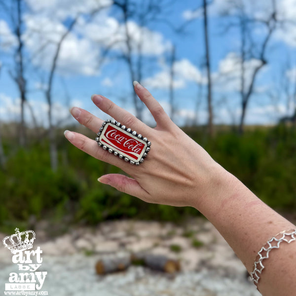 Coca-Cola Rings - Art by Amy Labbe